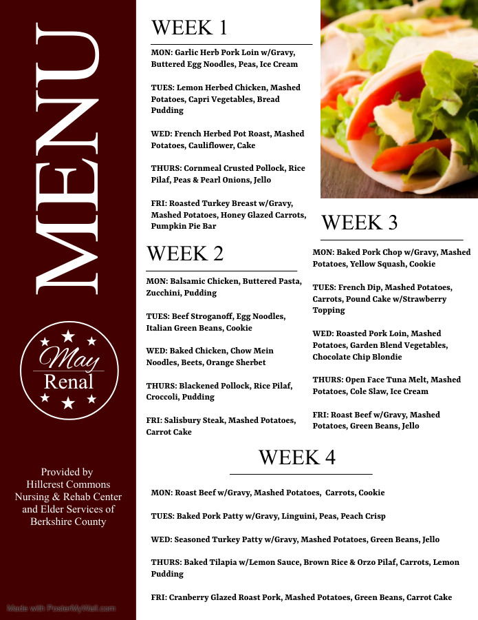 Nutrition Programs - Elder Services of Berkshire County Inc.